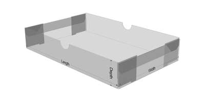 L014_Infold Tray (Box120FBA) • Customizable Packaging & Displays by ...